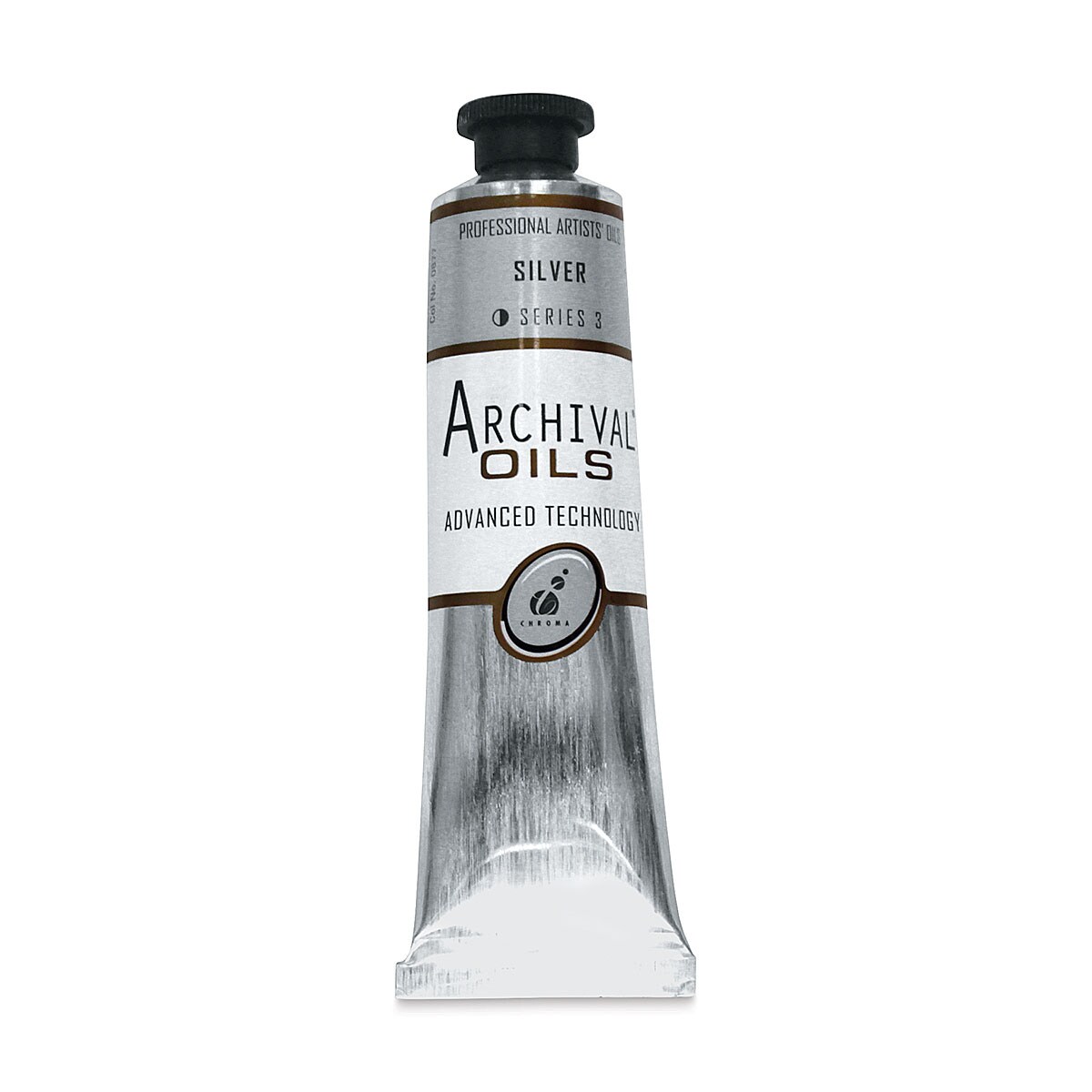 Chroma Archival Oil Color - Silver (Metallic), 40 ml tube | Michaels