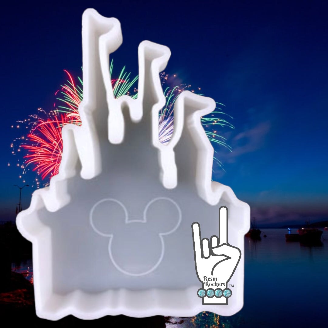 Mouse Head Inspired Castle Preservation Mold Standing Castle Silicone ...