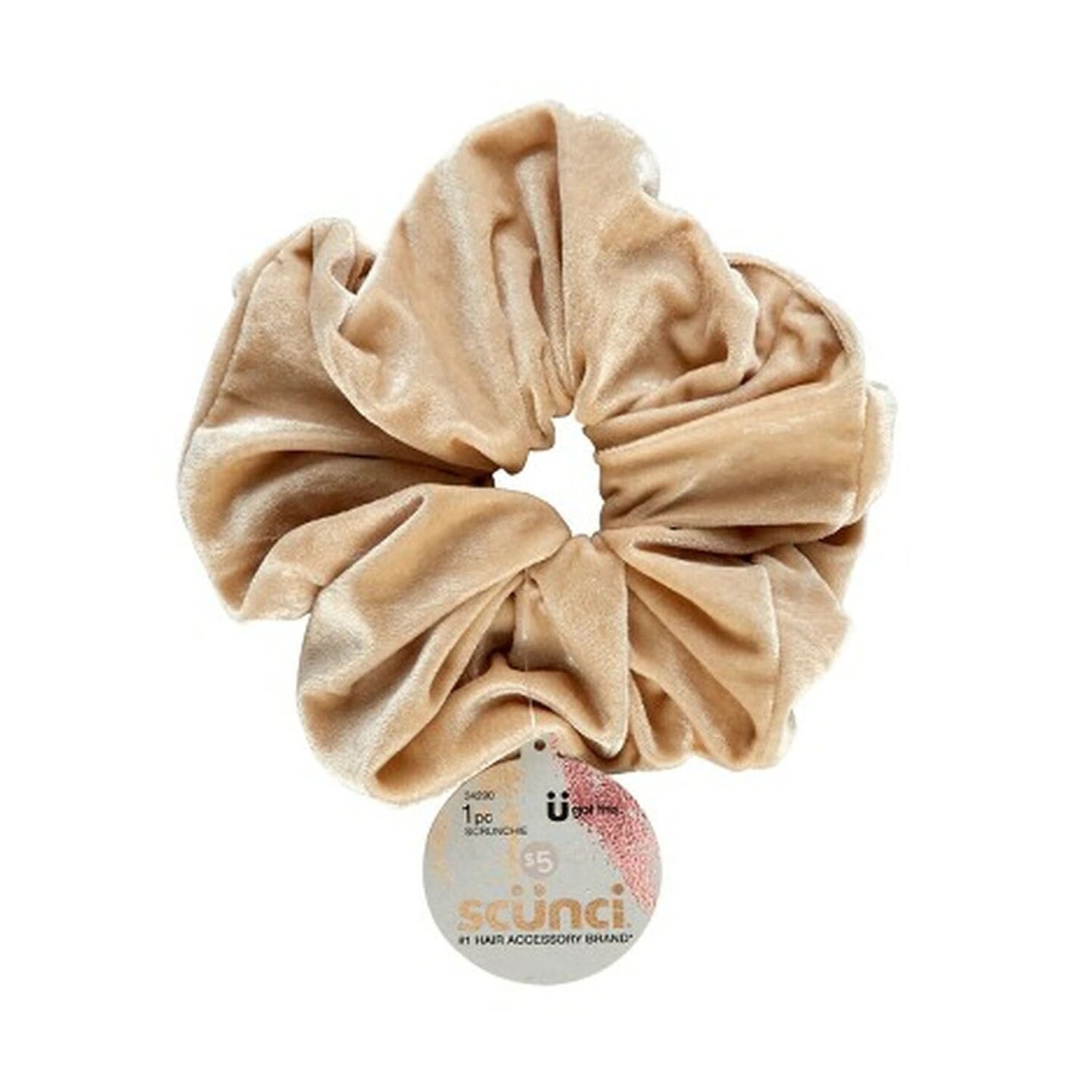 Scünci The Original Scrunchie Jumbo Hair Elastic Scrunchie, Perfect for ...