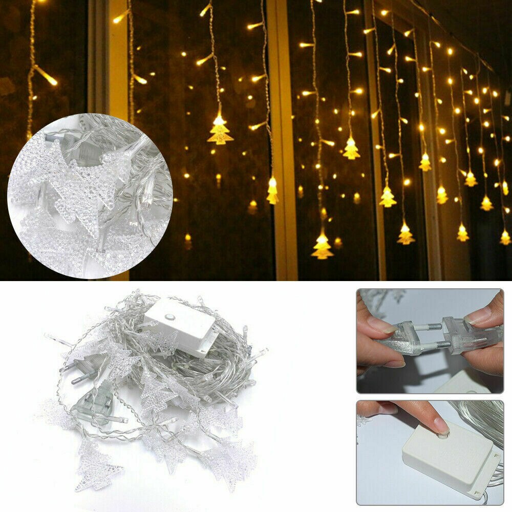 Waterproof Christmas LED Curtain Window Decor | Michaels