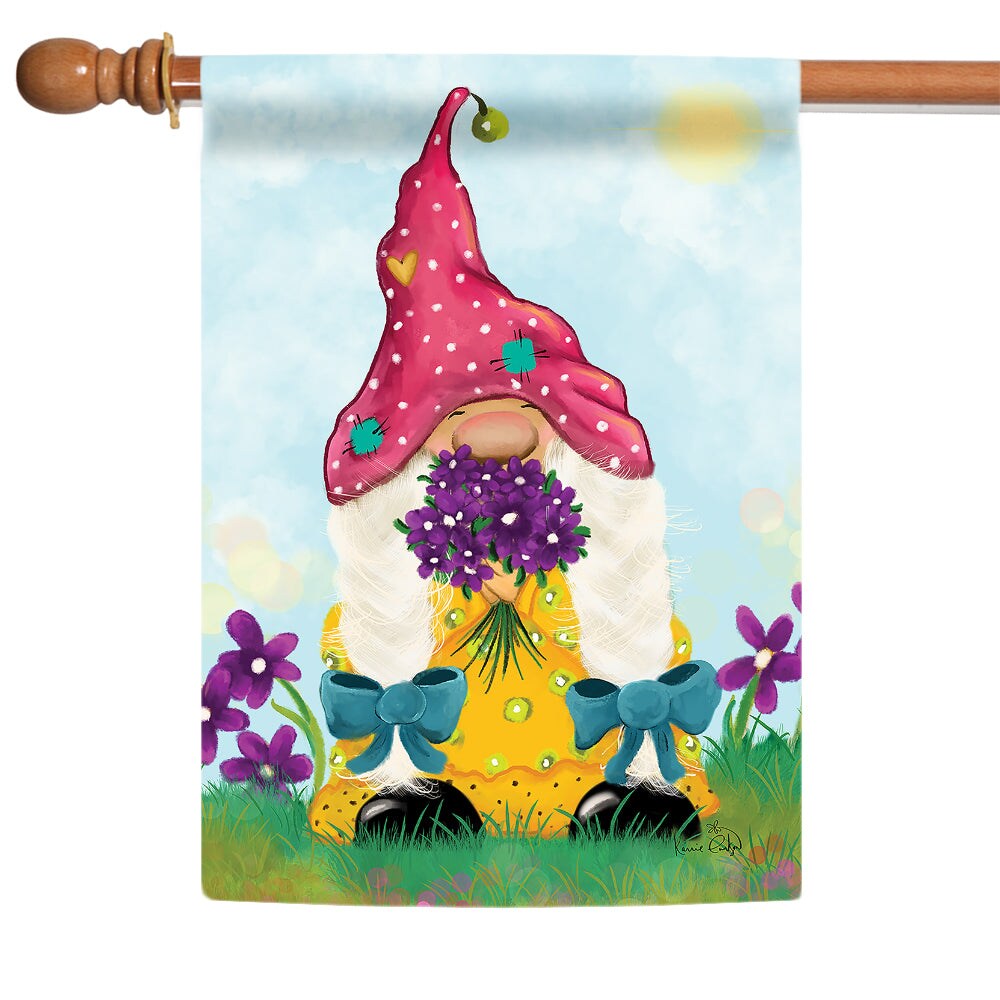 Gifting Gnome Decorative Spring Flag | Michaels