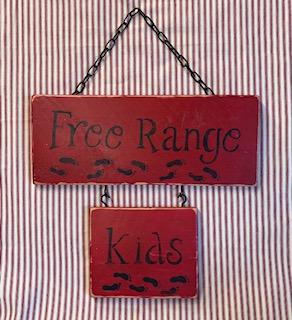 Children, Kids, Free Range, Wood, Handpainted., Family, Signs ...