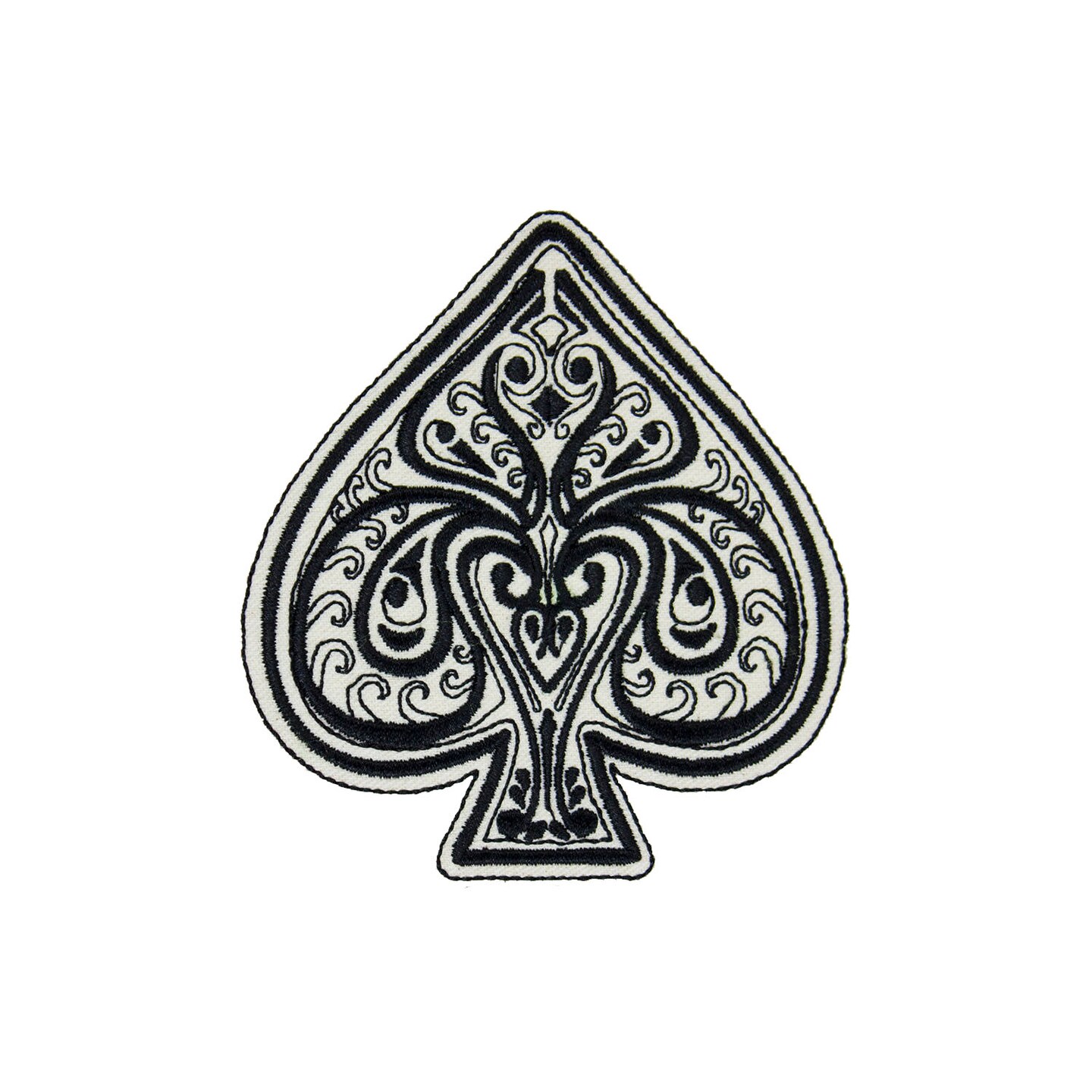 Ace of Spades Steampunk Urban Sew or Iron on Patch | MakerPlace by Michaels