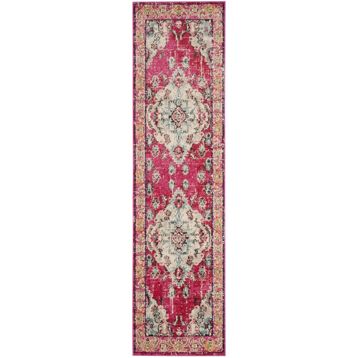 Safavieh Monaco Collection MNC243D Pink / Multi Rug | Michaels