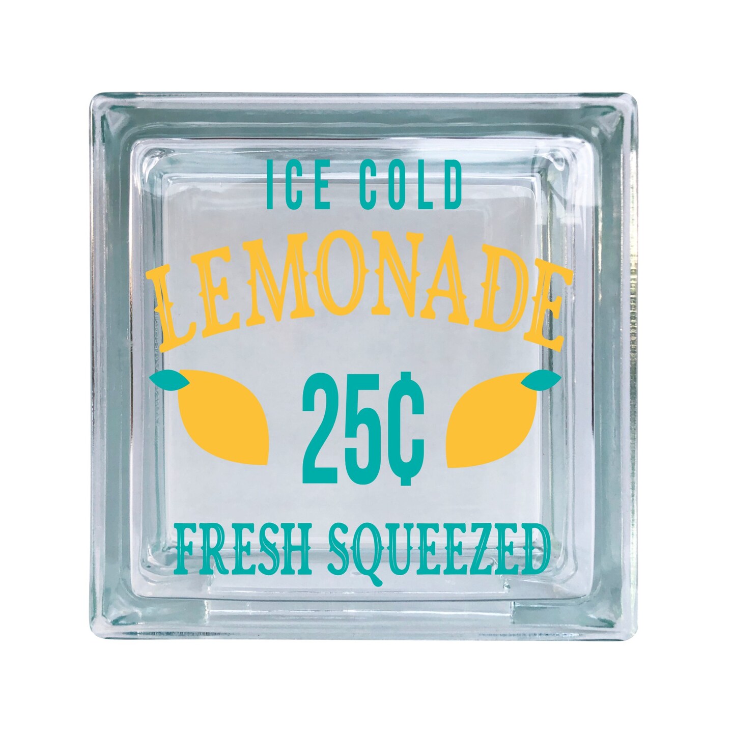 Fresh Squeezed Lemonade Vinyl Decal For Glass Blocks Car Computer