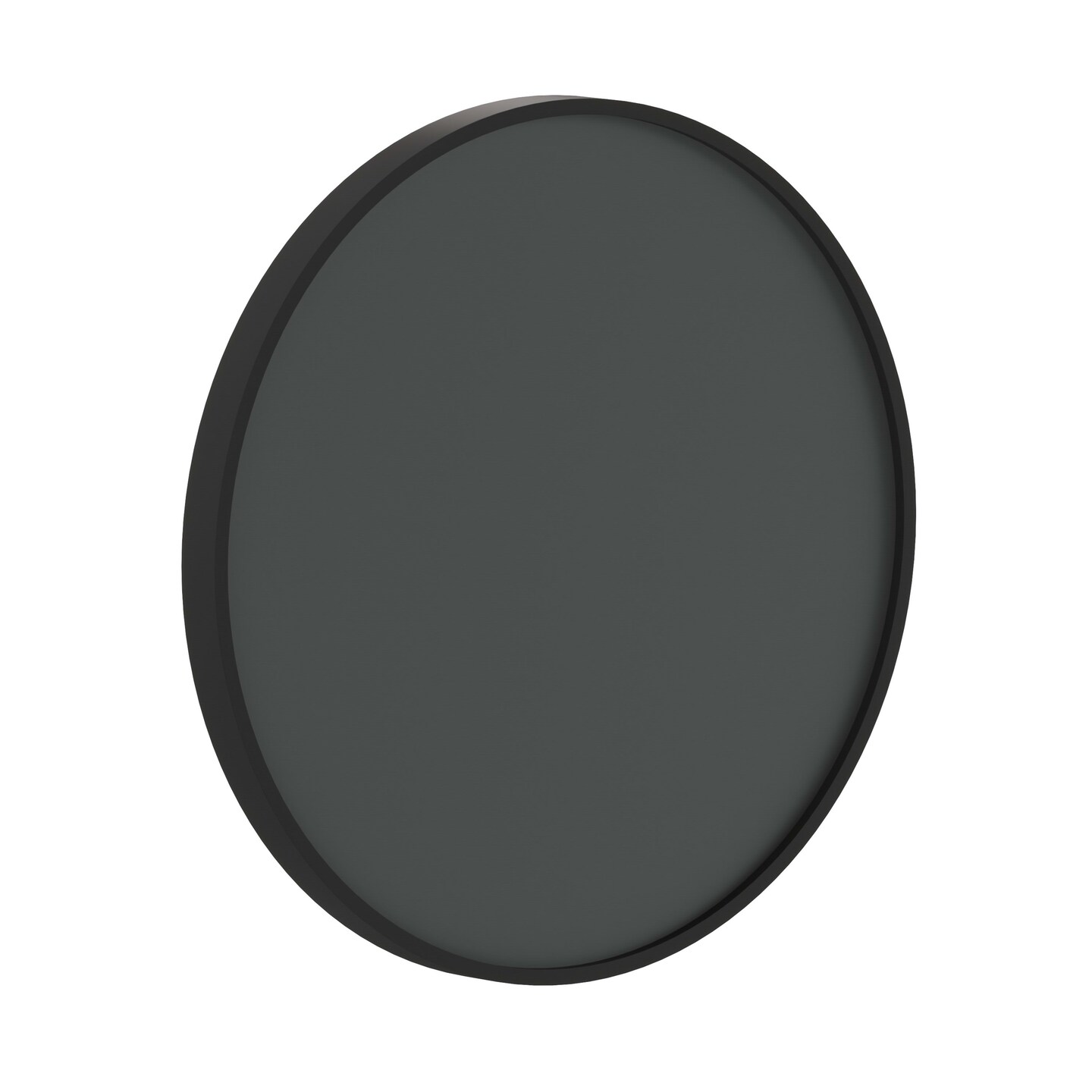 HBCY Creations Round Wood Framed Wall Mounted Magnetic Chalkboards with ...