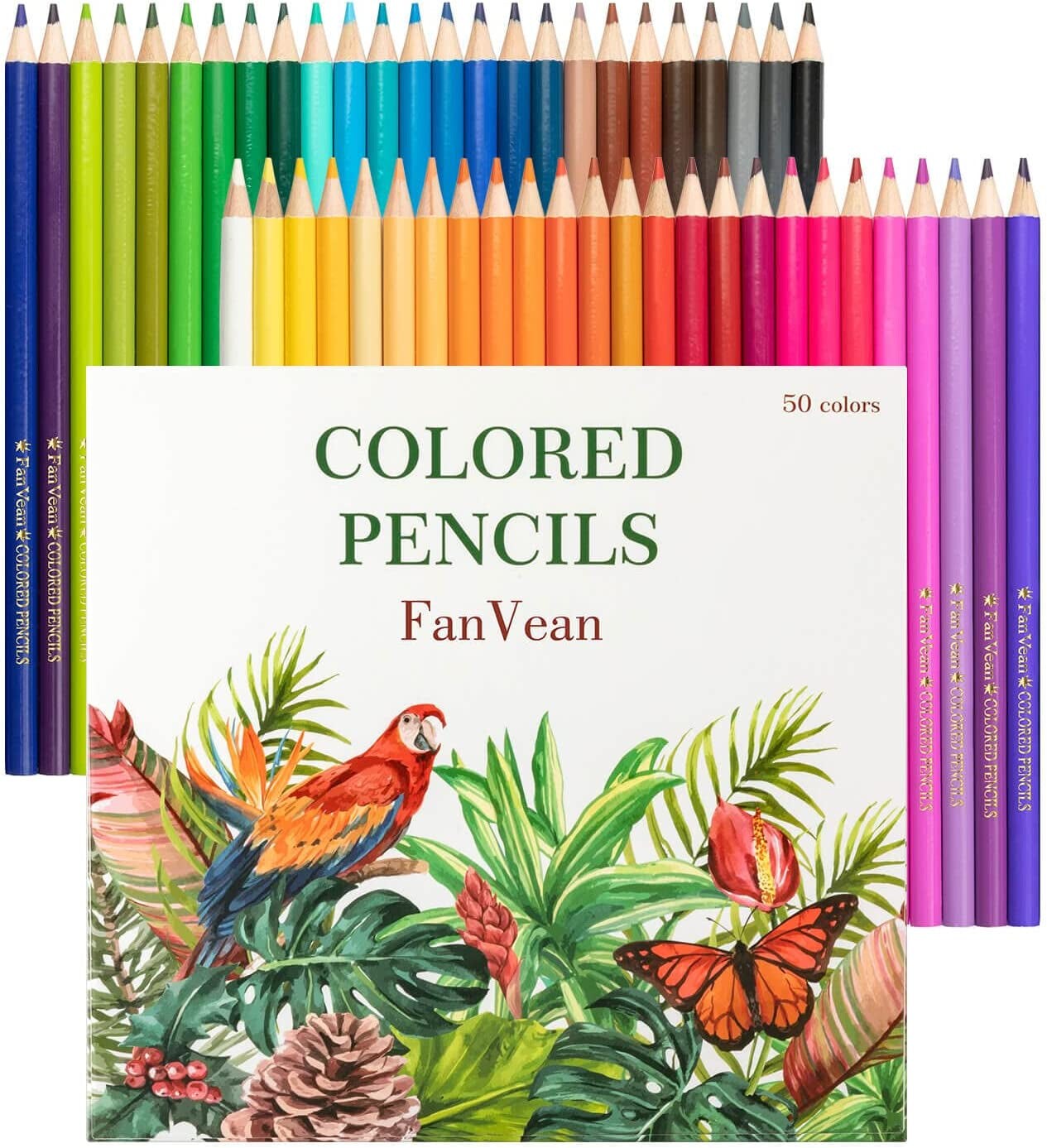 Colored Pencils Color Pencil Set for Adult Coloring Book Gifts for Kids ...
