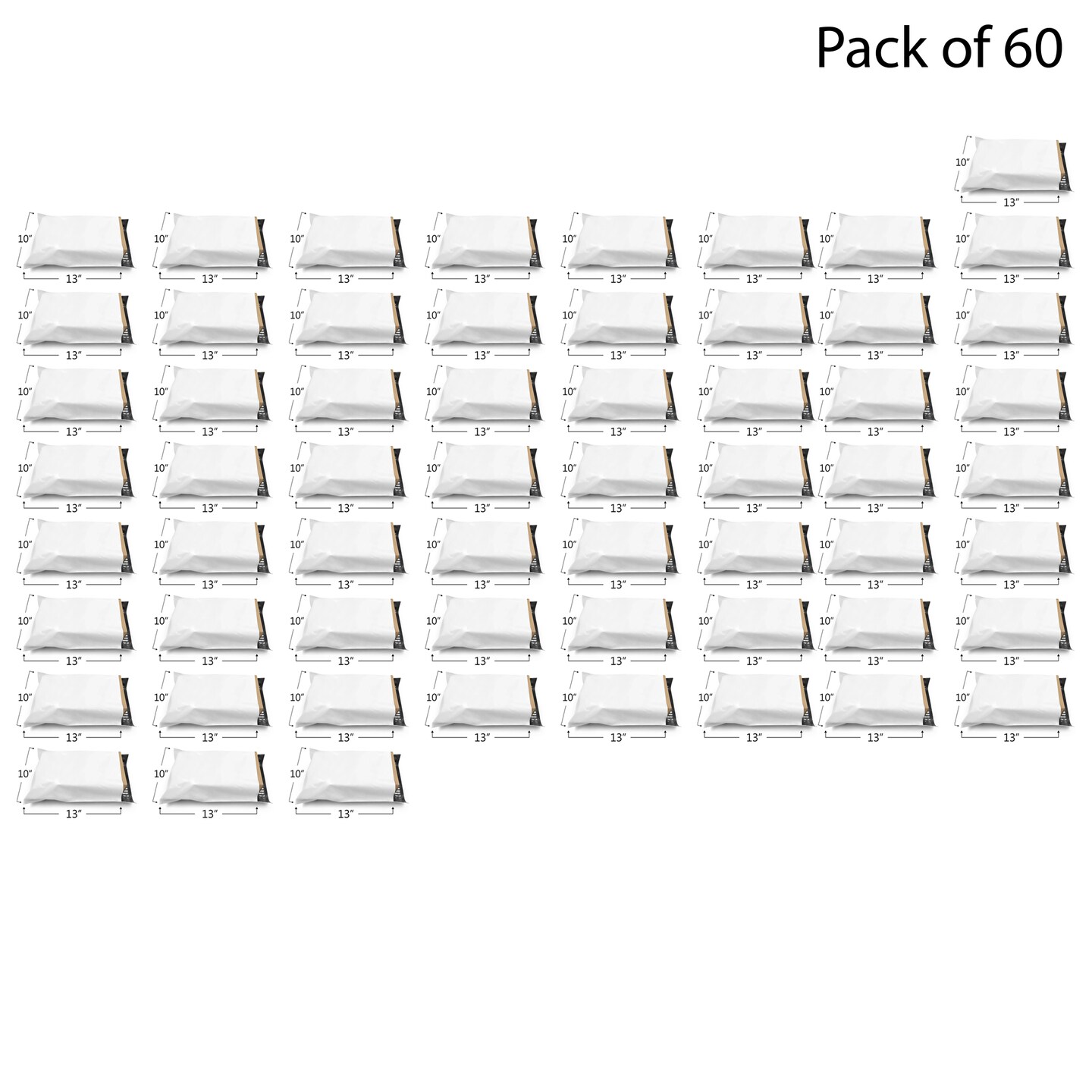 White Poly Bag Mailer Envelopes-Multi Sizes | Premium Material, Gifts ...