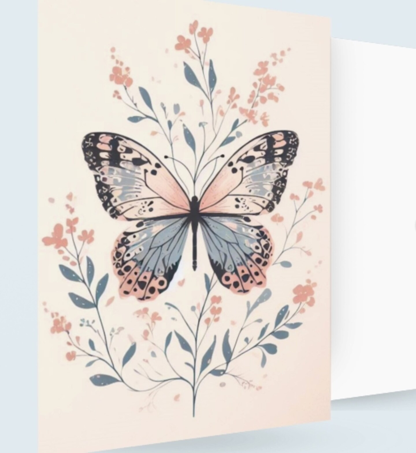 Butterfly Cards, Birthday Greeting Cards, Invitation Cards, Blank Art ...