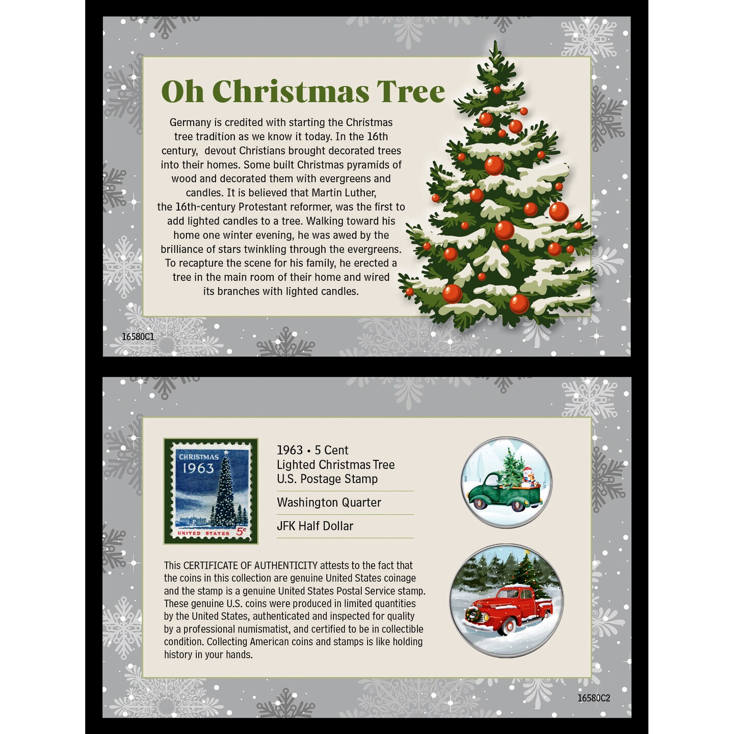 The History of The Christmas Tree Coin and Stamp Set | Michaels