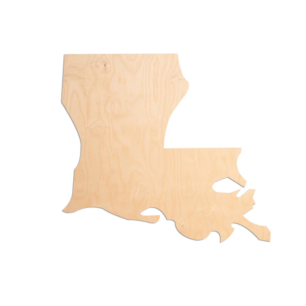 Unfinished Wood State - Louisiana | Michaels