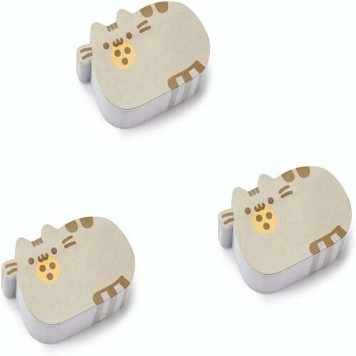 Pusheen Sticky Notepad Set Of 3 Cute Cat Designs Licensed By Culturefly ...