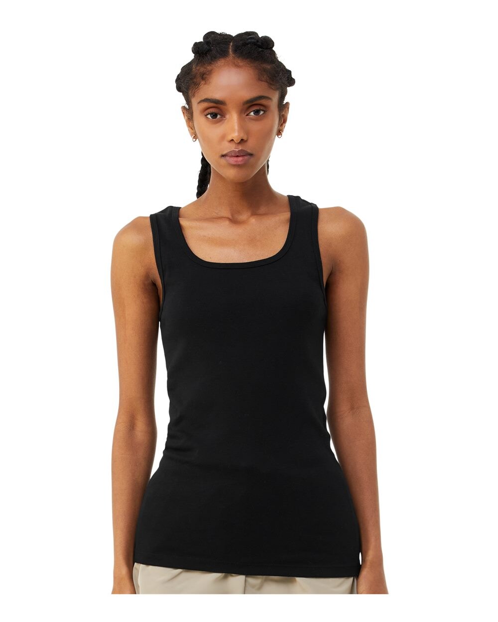 BELLA + CANVAS® Micro Rib Slim Fit Sleeveless Tank For Women's | Michaels