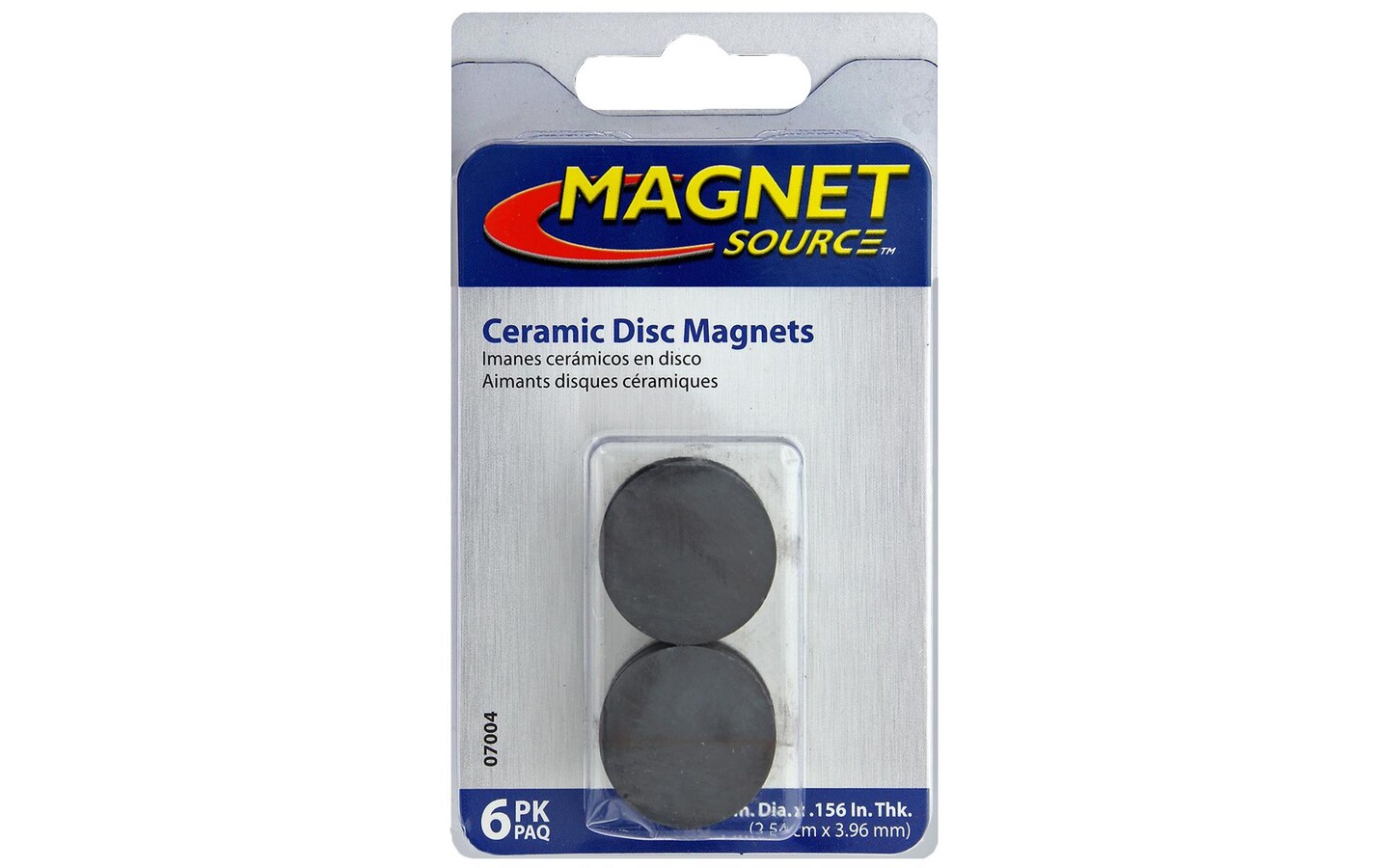 The Magnet Source Magnet Ceramic Disc 1" 6pc | Michaels