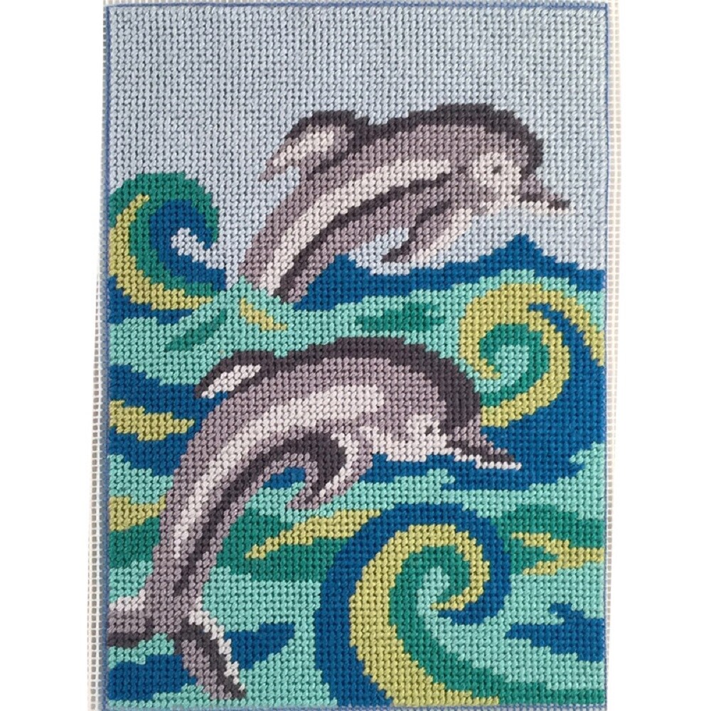 Canoodles- Dolphins- Needlepoint Kit | Michaels