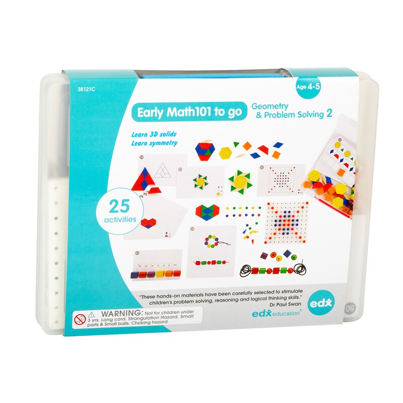 Early Math101 to go - Ages 4-5 - Geometry & Problem Solving - In Home ...