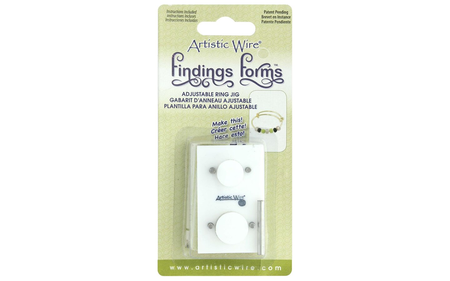 Artistic Wire Findings Form Adjustable Ring Jig | Michaels