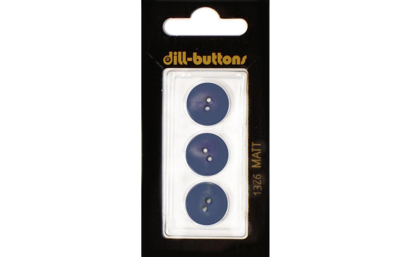 Dill Buttons 15mm 3pc 2 Hole Royal Blue | Michaels