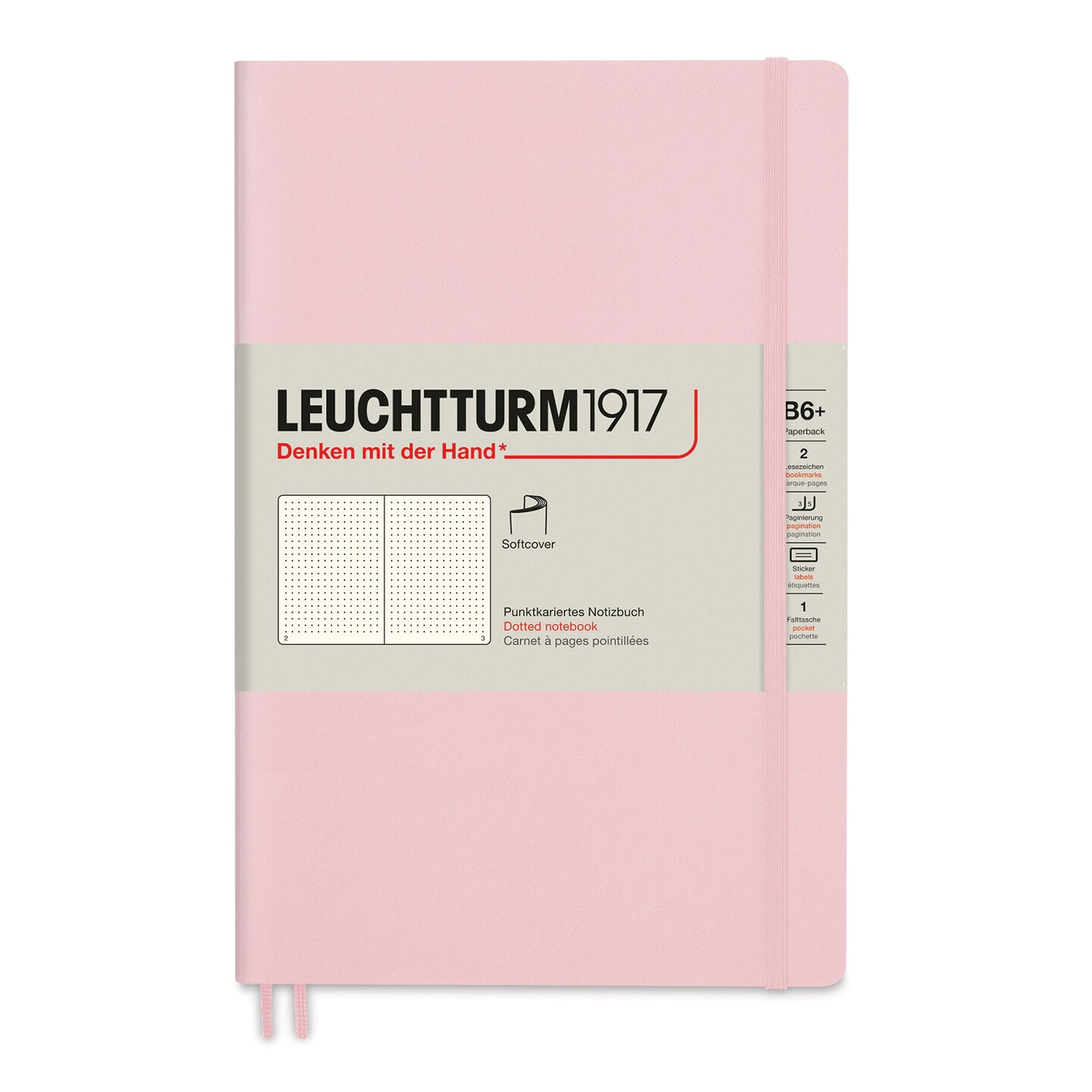 Leuchtturm1917 Dotted Softcover Notebook - Powder, 5" x 7-1/2" | Michaels
