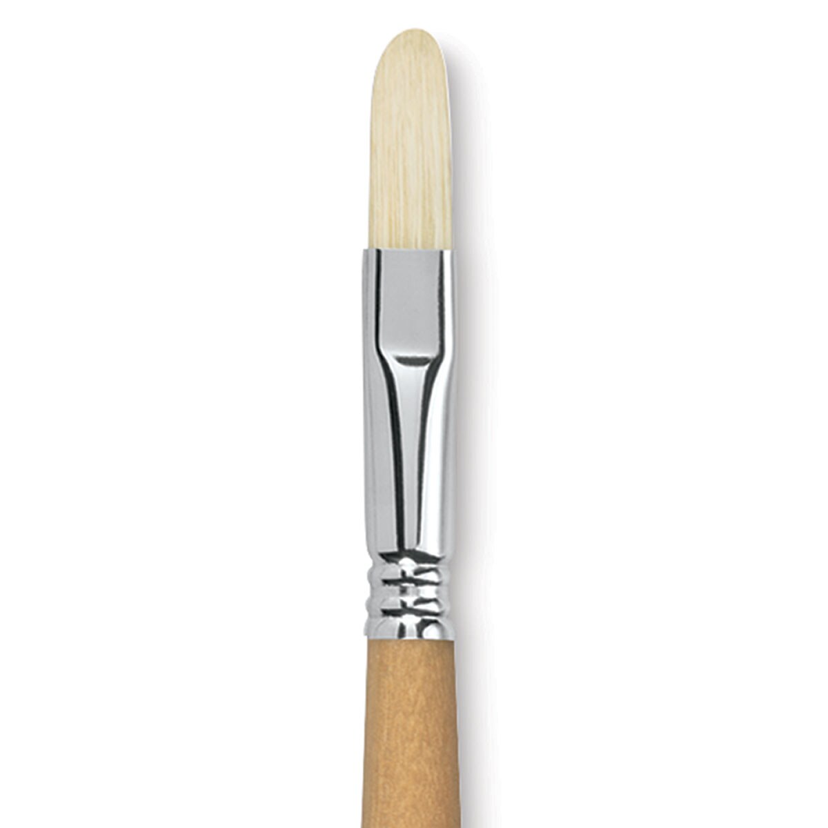 Escoda Clasico Chungking White Bristle Brush - Filbert, Long Handle ...