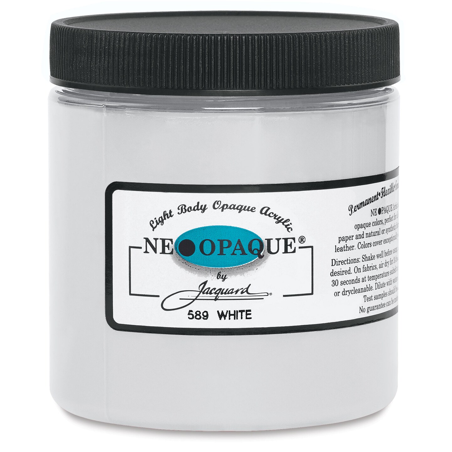 Jacquard Neopaque Acrylics - White, 8 oz jar | Michaels