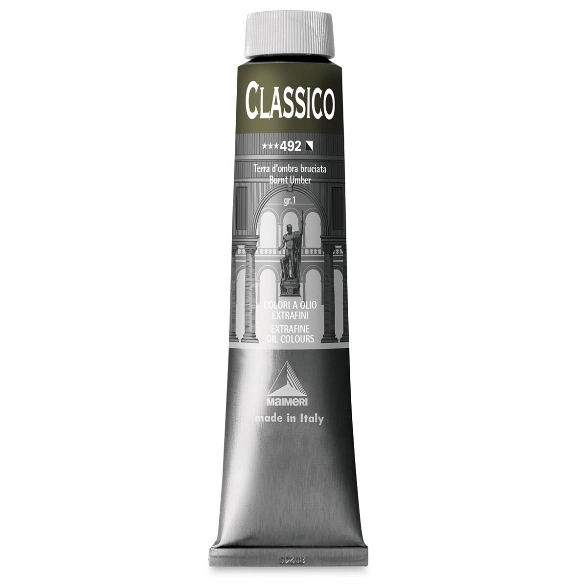 Maimeri Classico Oil Color - Burnt Umber, 200 ml tube | Michaels
