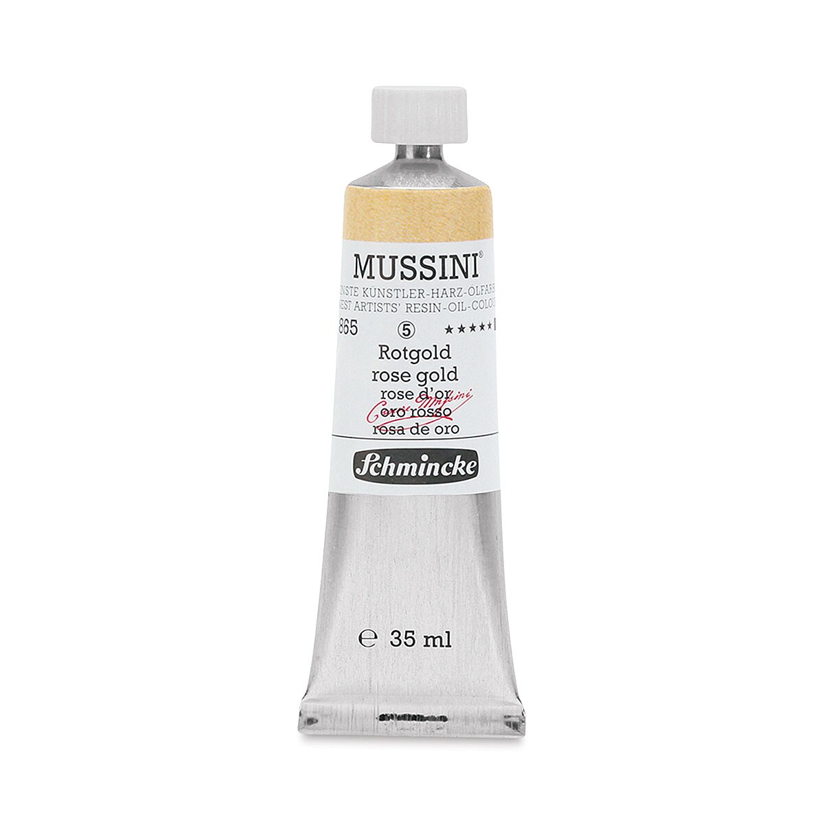 Schmincke Mussini Oil Color - Rose Gold, 35 ml tube | Michaels