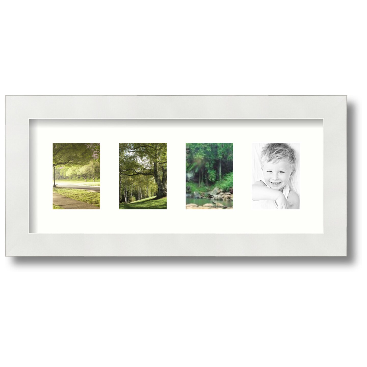ArtToFrames Collage Photo Picture Frame with 4 - 2.5x3.5 inch Openings ...
