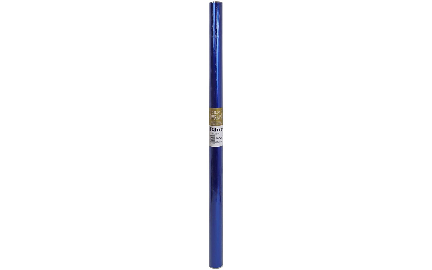 Cello Wrap 30"X5' Roll Solid Blue | Michaels