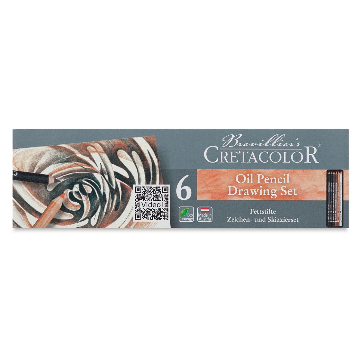 Cretacolor Oil Pencil Drawing Set | Michaels