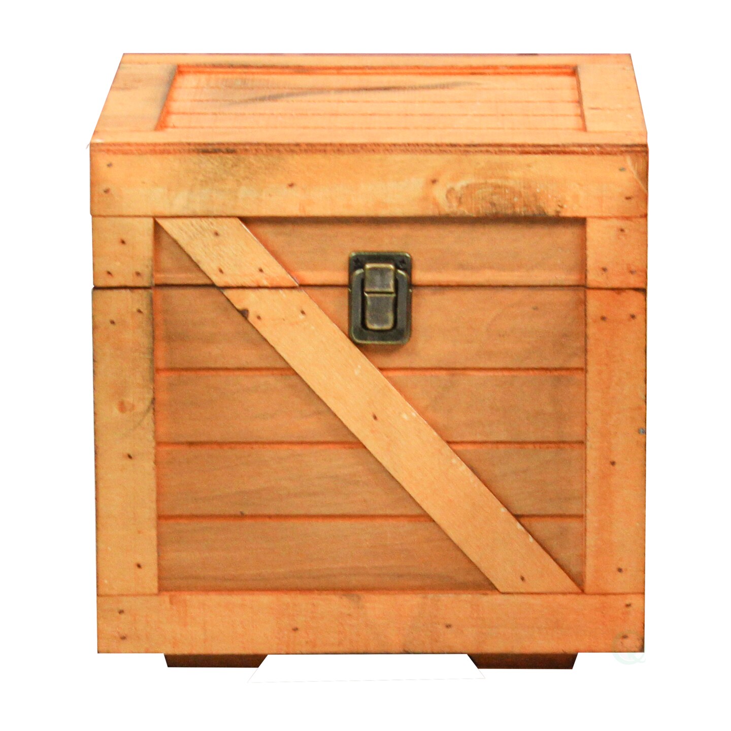 Stackable Wooden Cargo Crate Style Storage Chest | Michaels