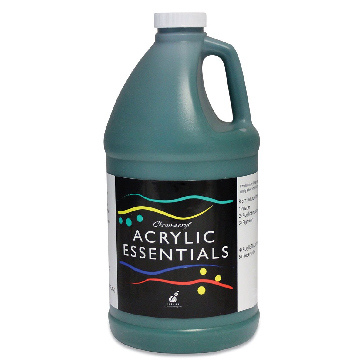 Chromacryl Acrylic Essentials - Green Deep, 1/2 Gallon | Michaels