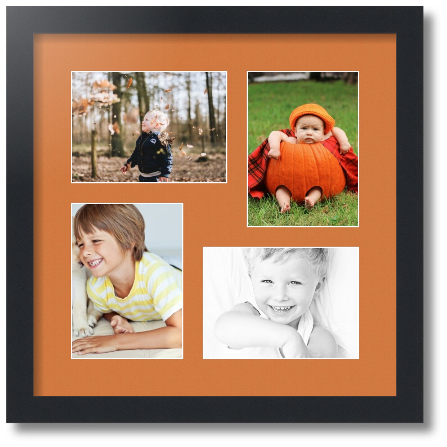 ArtToFrames Collage Photo Picture Frame with 4 - 5x7 inch Openings ...