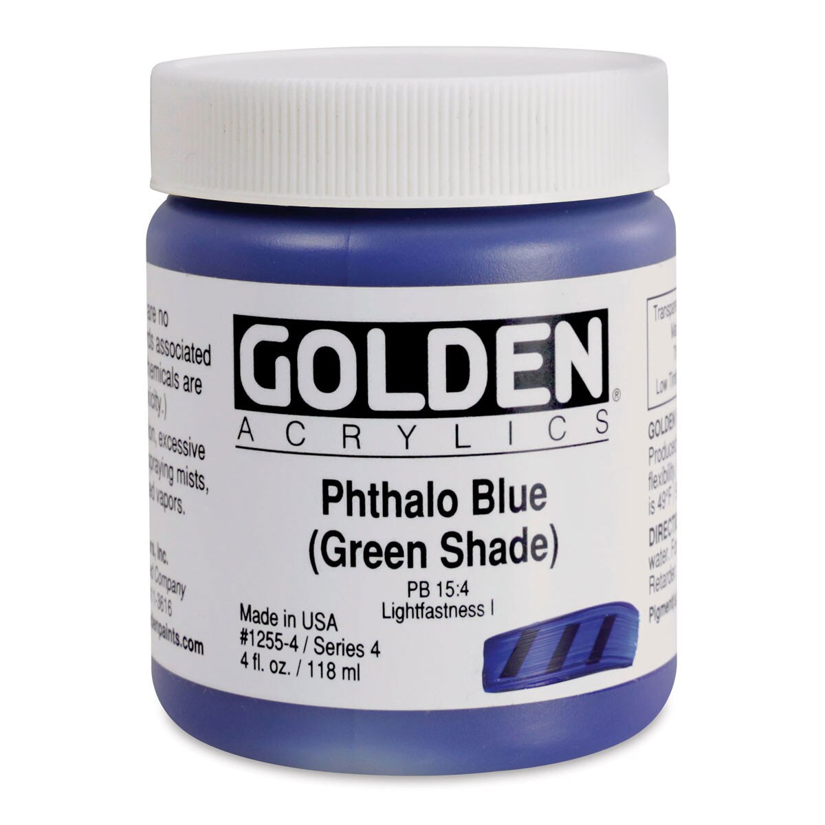 Golden Heavy Body Artist Acrylics - Phthalo Blue (Green Shade) | Michaels