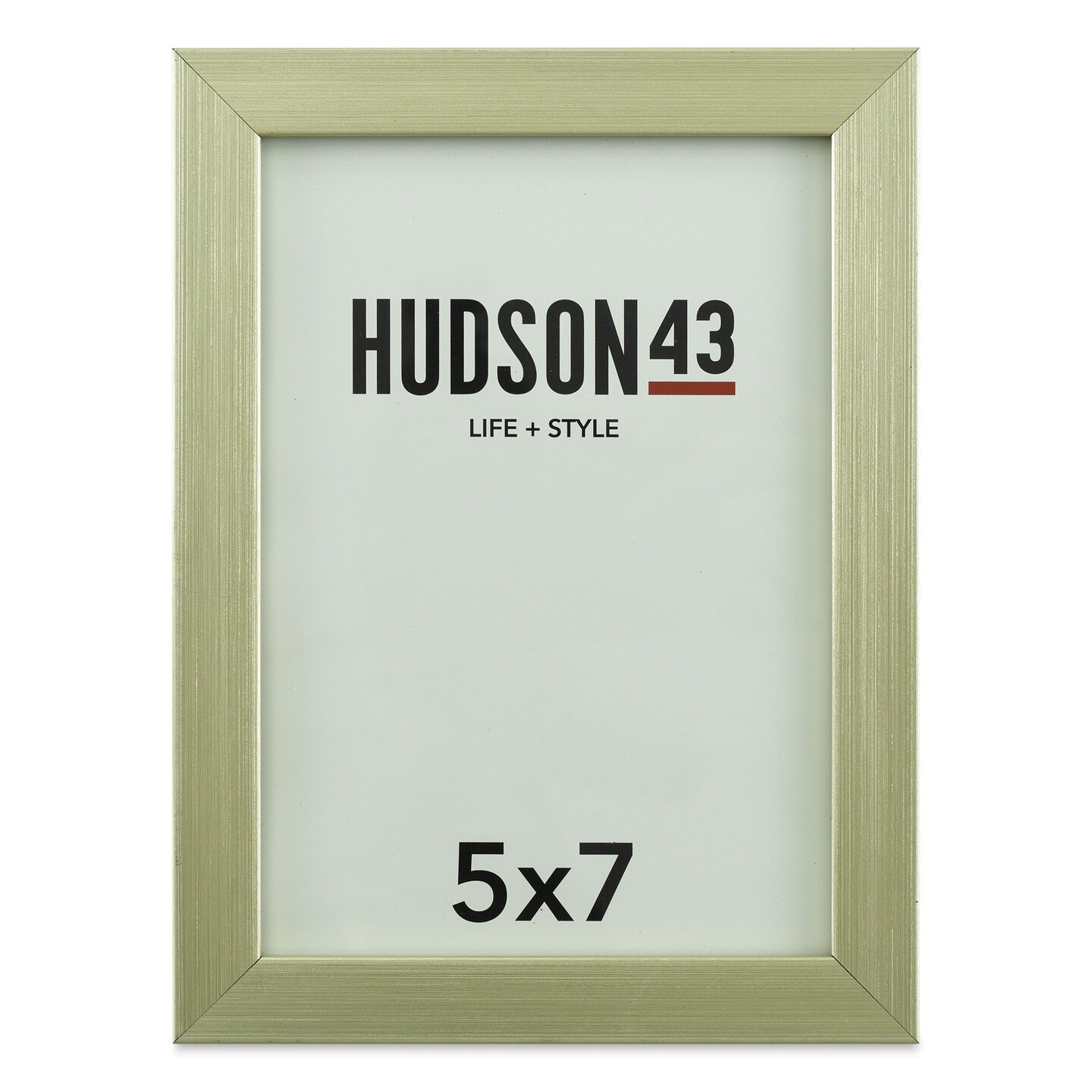Hudson 43 Gallery Metallic Frames - Brass, 5" x 7", Easel Back, Count ...