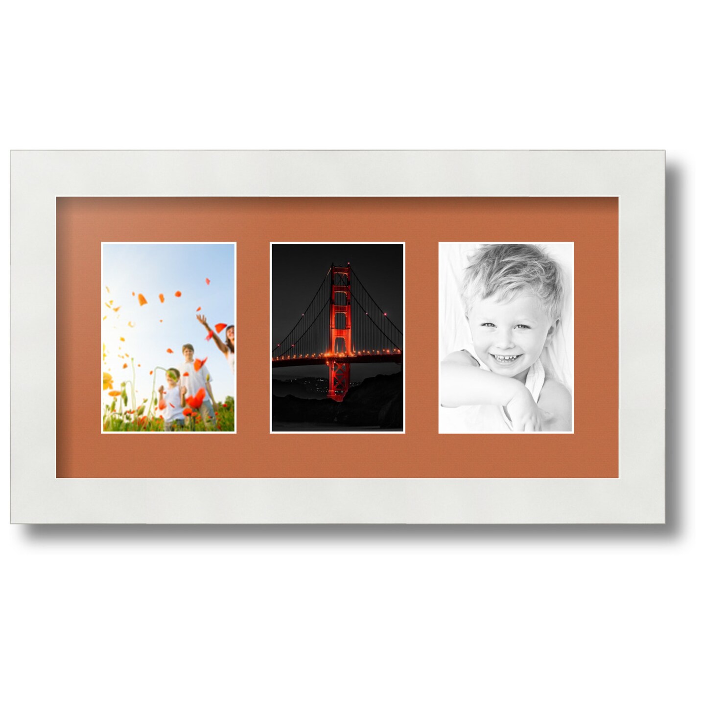 ArtToFrames Collage Photo Picture Frame with 3 - 3.5x5 inch Openings ...