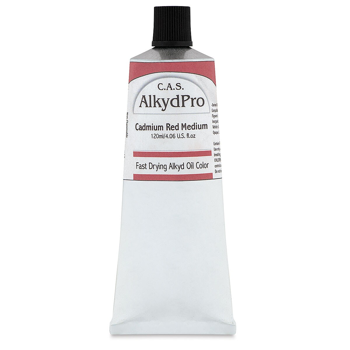 CAS AlkydPro Fast-Drying Alkyd Oil Color - Cadmium Red Medium, 120 ml ...