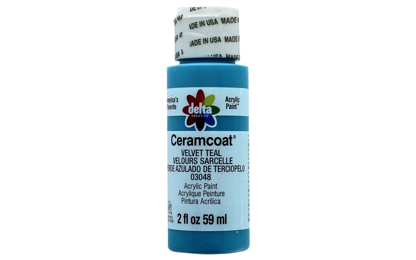 Delta Ceramcoat Acrylic 2oz Velvet Teal | Michaels