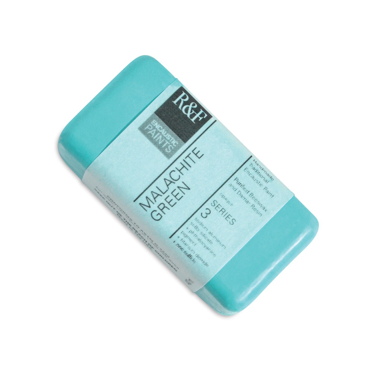 R&F Encaustic Paint Block - Malachite Green, 40 ml block | Michaels