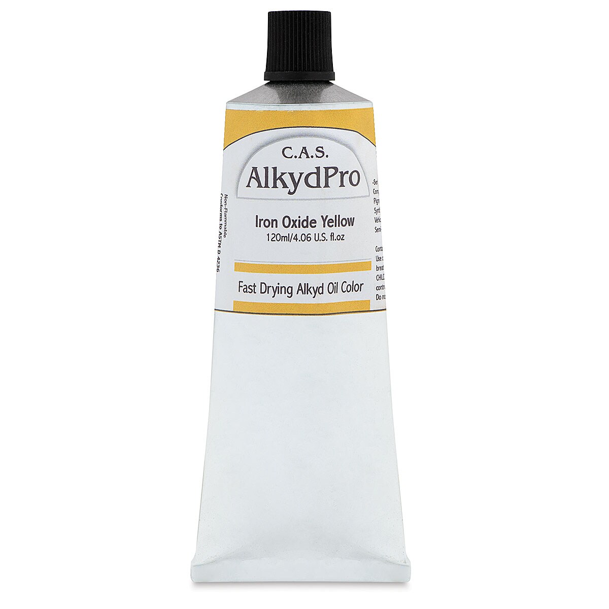 CAS AlkydPro Fast-Drying Alkyd Oil Color - Iron Oxide Yellow, 120 ml ...