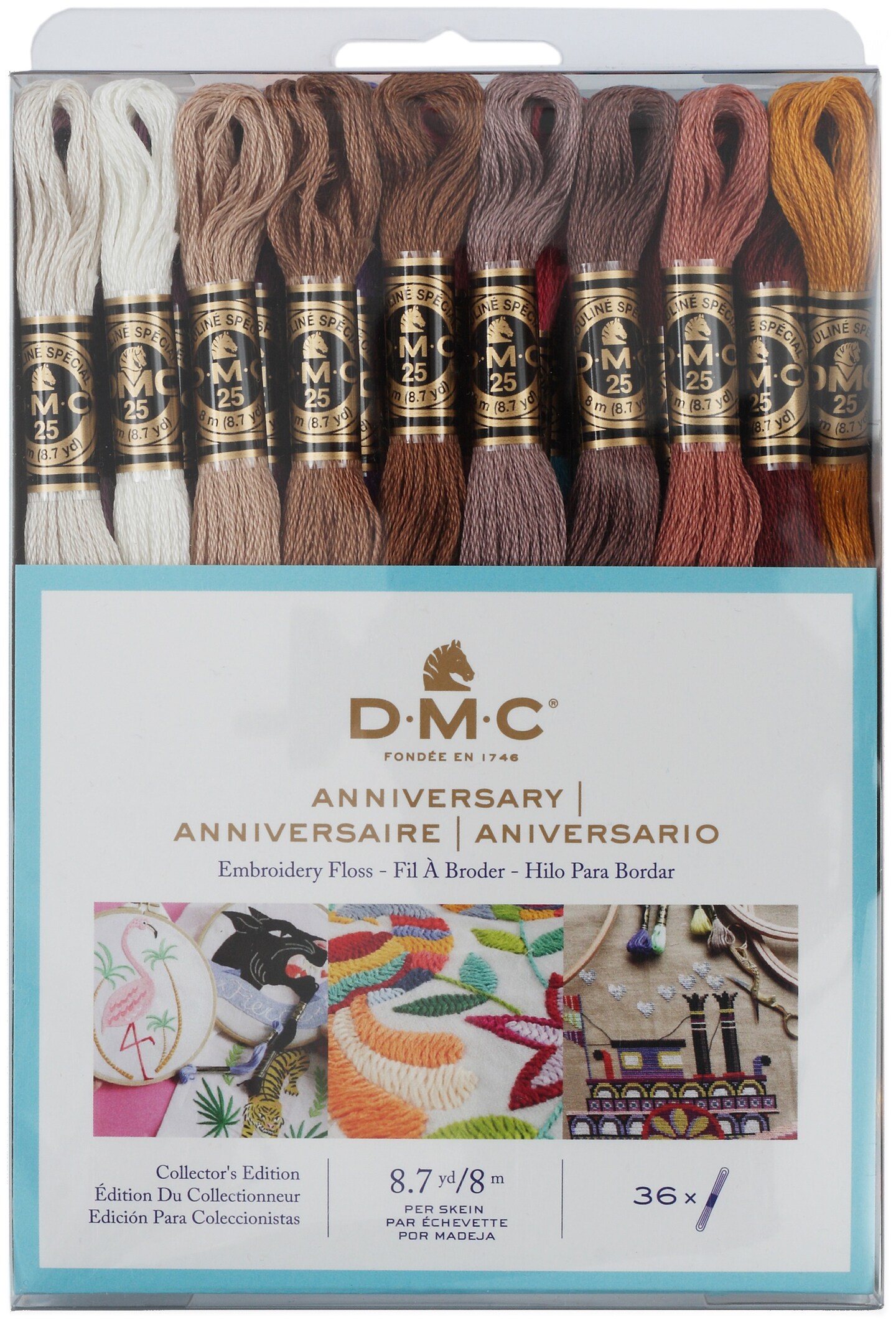 DMC Embroidery Floss Pack 8.7yd-Anniversary 36/Pkg | Michaels