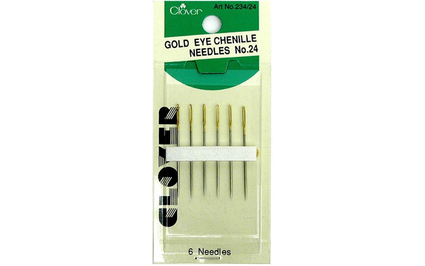 Clover Hand Needle Gold Eye Chenille #24 6pc | Michaels