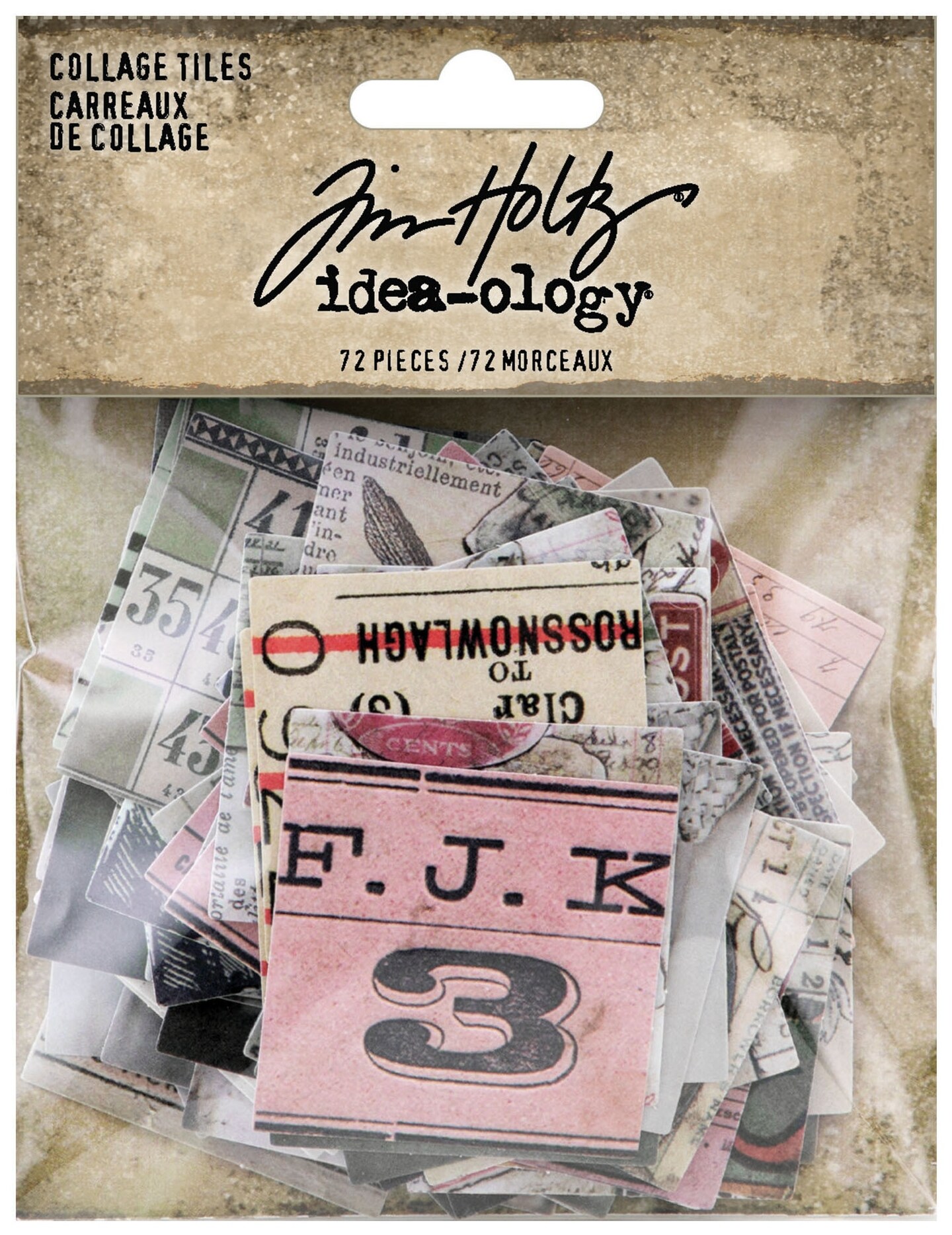 Idea-Ology Collage Tiles-72 Pieces, Count: 1 | Michaels