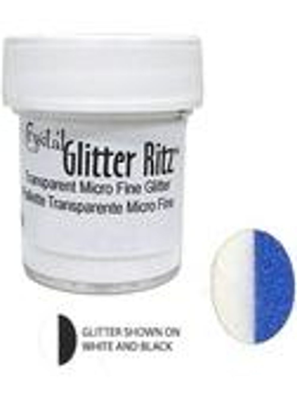 Glitter Ritz Micro Fine Glitter - Blue Highlight (.5 oz)(8g), Model: ES ...