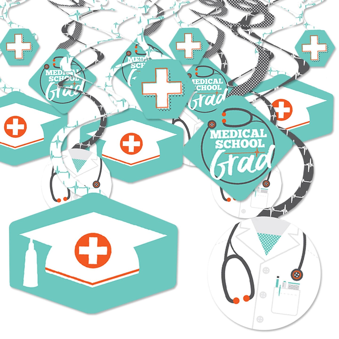 Big Dot of Happiness Medical School Graduation Doctor Decorations ...