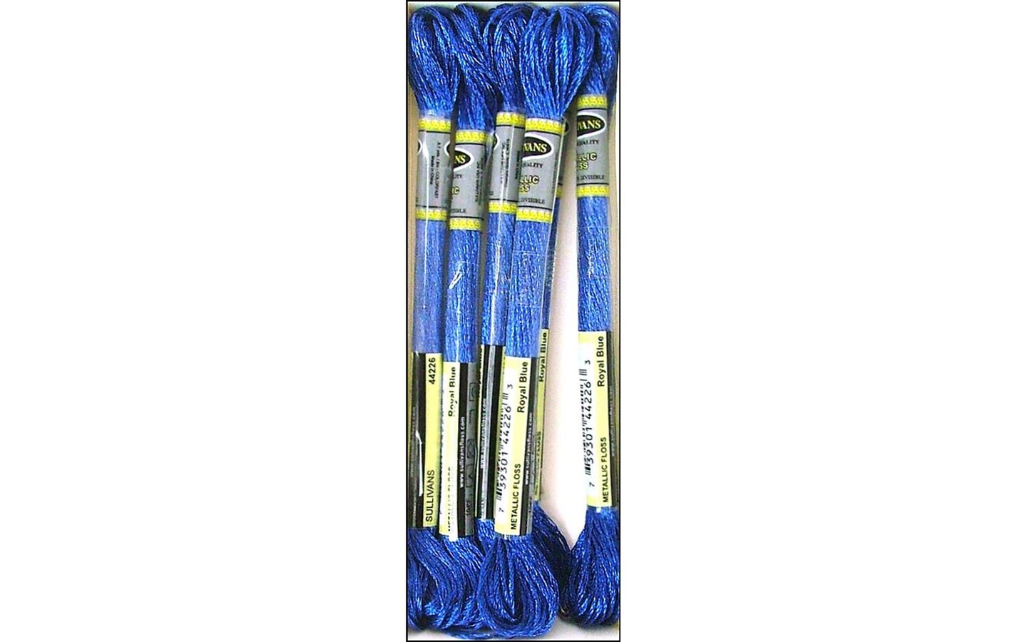 Sullivans Emb Floss 8.7yd Met Royal Blue | Michaels