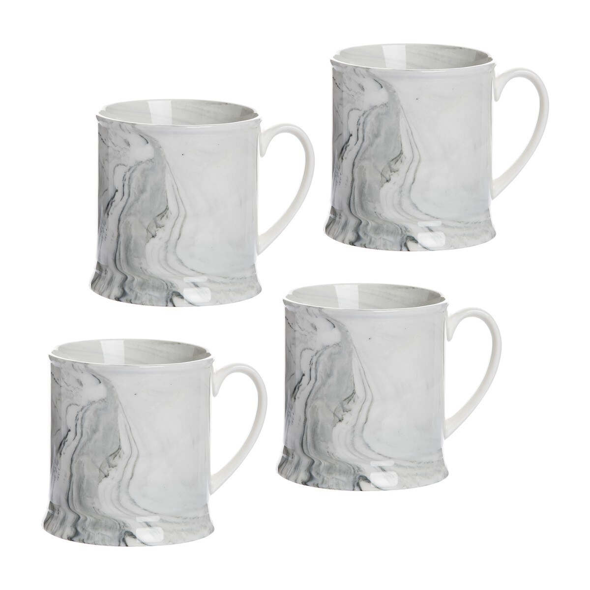 Agate Ware Swirl Design Stoneware Mug Set of 4 16 oz | Michaels