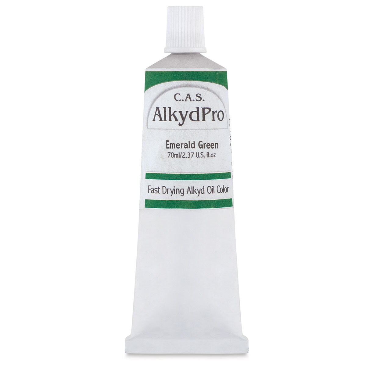 CAS AlkydPro Fast-Drying Alkyd Oil Color - Emerald Green, 70 ml tube ...