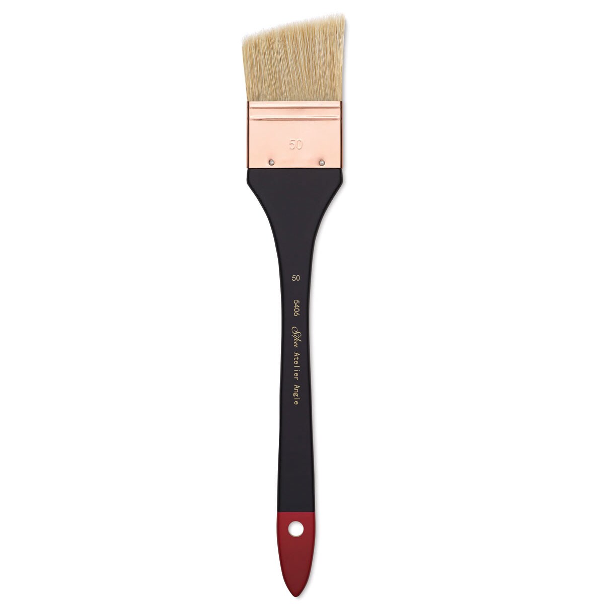 Silver Brush Atelier Hog Bristle Angle Mottler Brush - Size 50 | Michaels