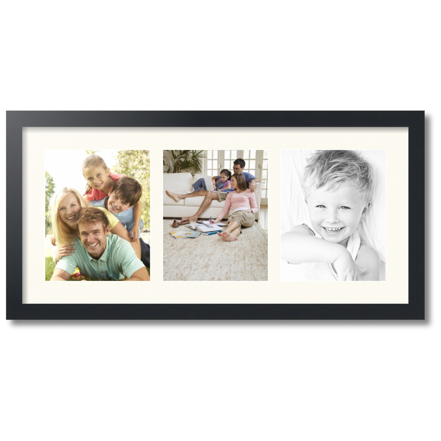 ArtToFrames Collage Photo Picture Frame with 3 - 8x10 inch Openings ...